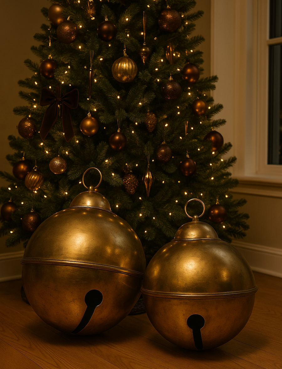 Noel Gold Extra Large Bells – NICNAC